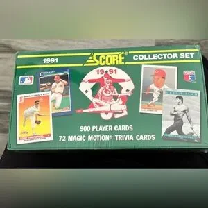 Score | Toys | Score 991 Factory Sealed 90 Card Major League Baseball ...